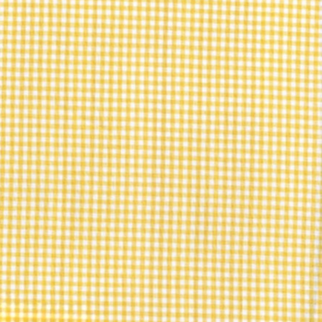Yellow - 1/8 inch - Gingham Check Fabric | The Quilt Shop