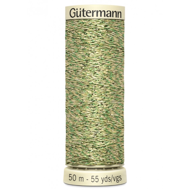 Metallic Effect Thread - 400 - W 331 - 50m - Gutermann | The Quilt Shop