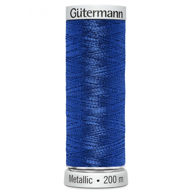 Metallic Embroidery Thread - 7016 - 200m - Gutermann | The Quilt Shop