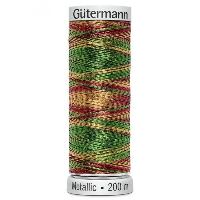 Metallic Embroidery Thread - 7027 - 200m - Gutermann - The Quilt Shop