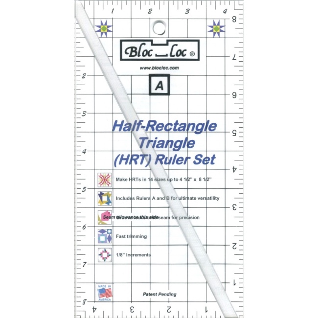 2:1 Large - Half-Rectangle Triangle Set - Bloc Loc - The Quilt Shop