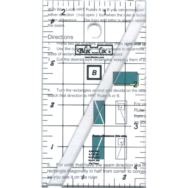 2:1 Mini - Half-Rectangle Triangle Set - Bloc Loc - The Quilt Shop