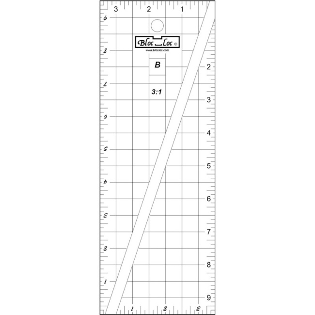3:1 Large - Half-Rectangle Triangle Set - Bloc Loc | The Quilt Shop