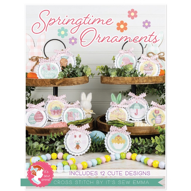 Springtime Ornaments Cross Stitch Pattern | The Quilt Shop