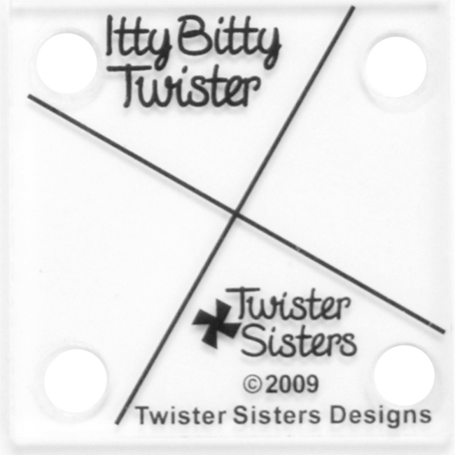Itty Bitty Twister Template - The Quilt Shop