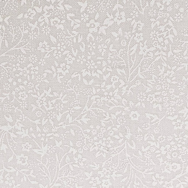 Ivory Small Flowers Fabric - John Louden - The Quilt Shop