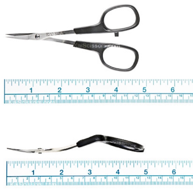 Kai Double curved Embroidery Scissors 5in | The Quilt Shop