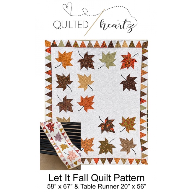 Let It Fall Quilt And Table Runner Pattern The Quilt Shop 2467