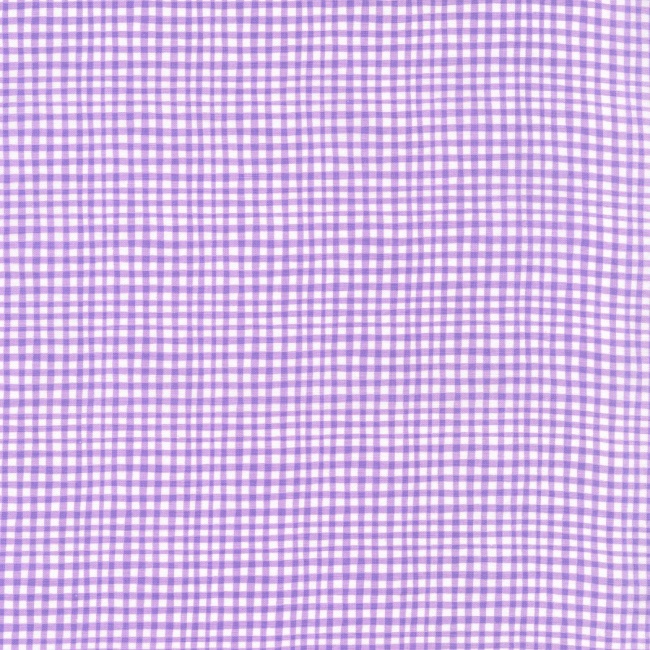 Lilac - Gingham Fabric - 1/4 inch - Michael Miller - The Quilt Shop