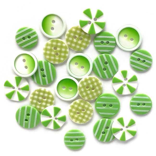 Lime Lite Buttons - The Quilt Shop