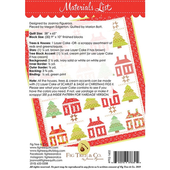 Little House In the Woods Quilt Pattern | The Quilt Shop