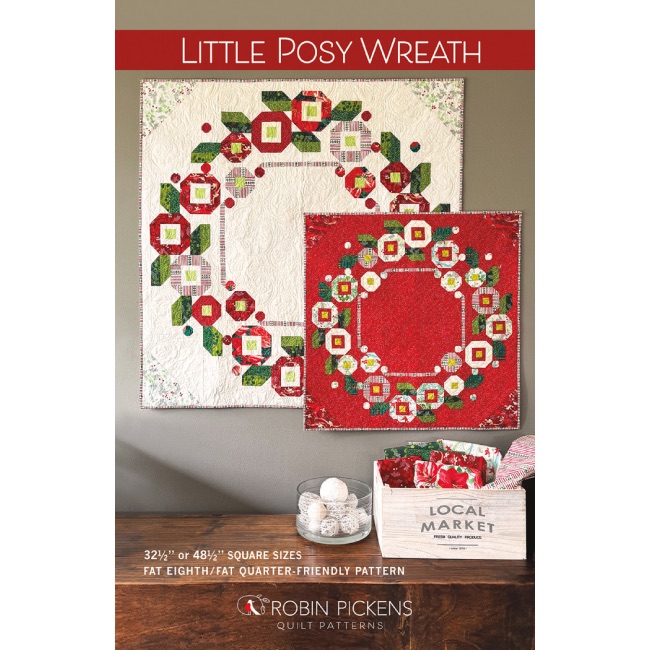Little Posy Wreath Quilt Pattern | The Quilt Shop