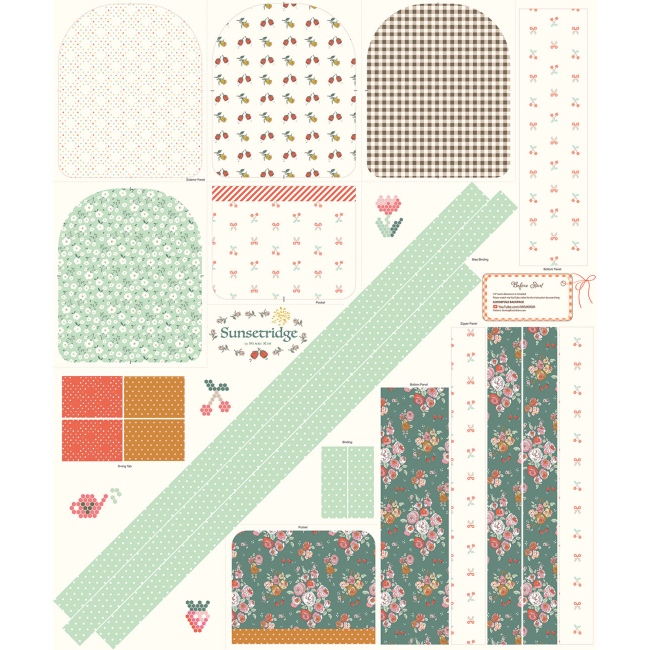 Lodgepole Backpack Fabric Panel - Minki Kim - The Quilt Shop