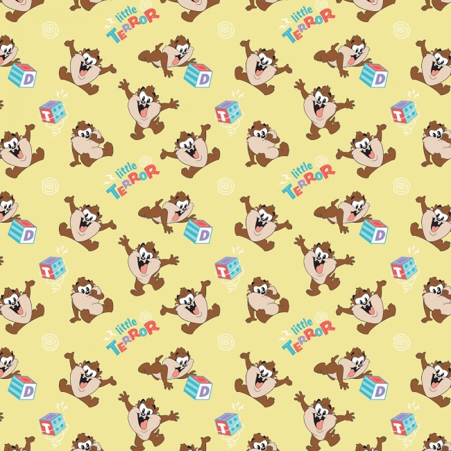 Looney Tunes Baby Taz Fabric - The Quilt Shop