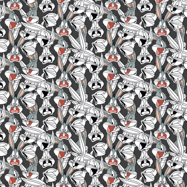 Looney Tunes Bugs Bunny Expressions Fabric - The Quilt Shop