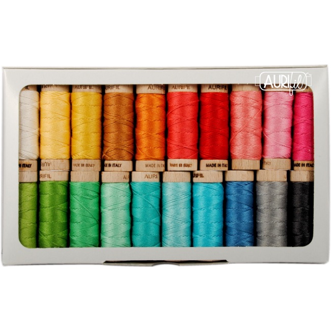 Lori Holt - Bee Basics Aurifloss 20 Piece Thread Collection | The Quilt ...