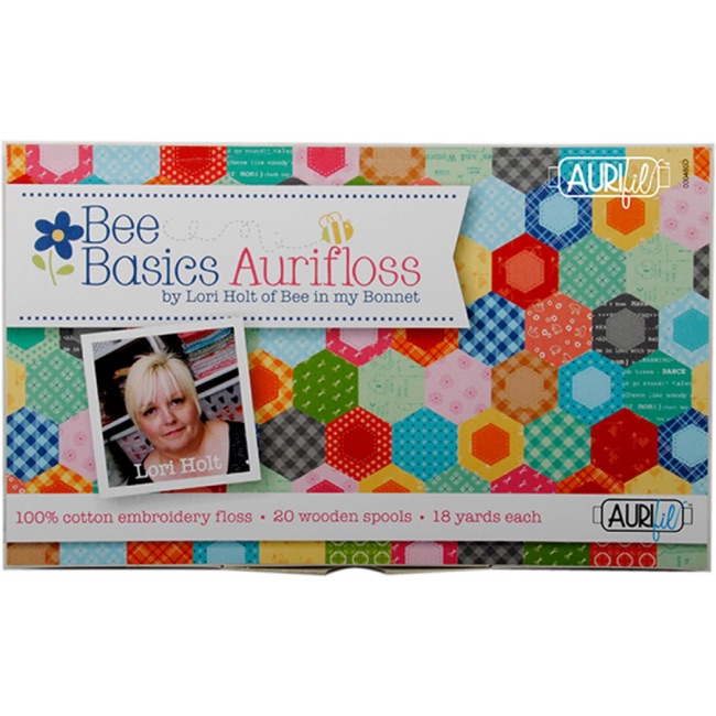Lori Holt - Bee Basics Aurifloss 20 Piece Thread Collection - The Quilt ...