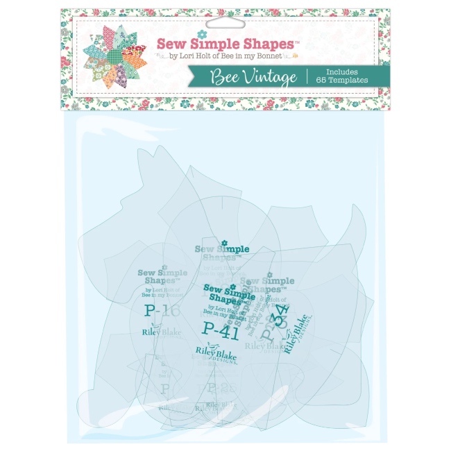 Lori Holt - Bee Vintage - Sew Simple Shapes Template Set - The Quilt Shop