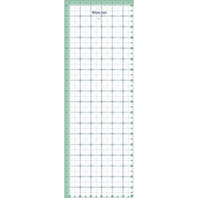 Cut Cuts 6.5 x 18.5 inch Square Ruler | Lori Holt - The Quilt Shop