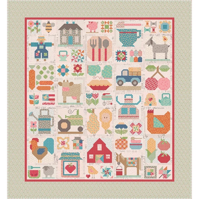 Farm Fresh Sew Along Kit - Lori Holt - The Quilt Shop