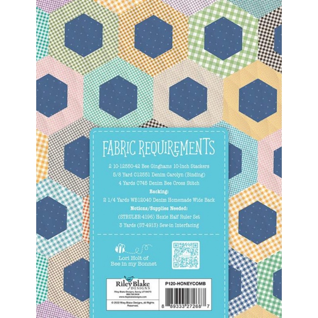 Honeycomb Quilt Pattern - Lori Holt | The Quilt Shop