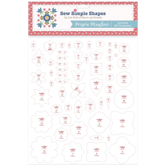Lori Holt - Prairie Meadow - Sew Simple Shapes Template Set - The Quilt ...