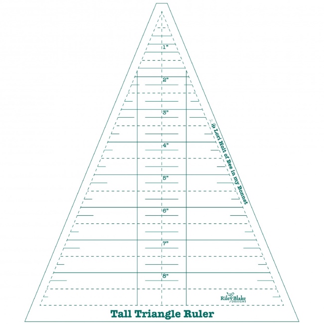 Lori Holt Tall Triangle Ruler | The Quilt Shop