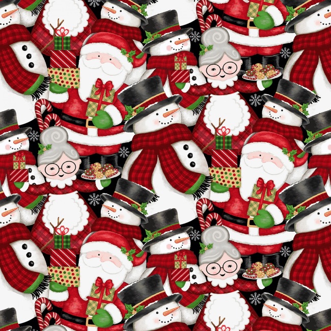 Merry Town - Multi Characters - The Quilt Shop