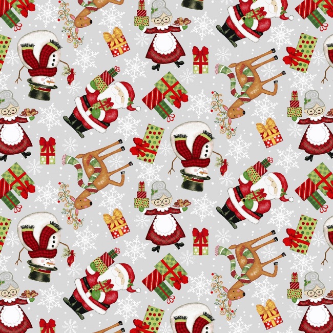 Merry Town - Tossed Characters - The Quilt Shop