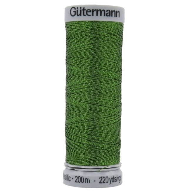 Metallic Embroidery Thread - 7056 - 200m - Gutermann | The Quilt Shop