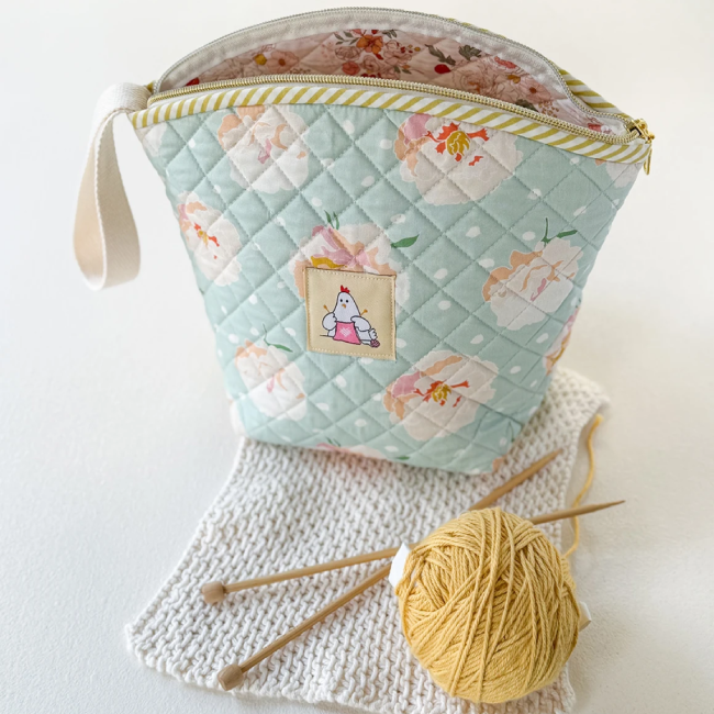 Allover Project Bag Pattern - Minki Kim - The Quilt Shop
