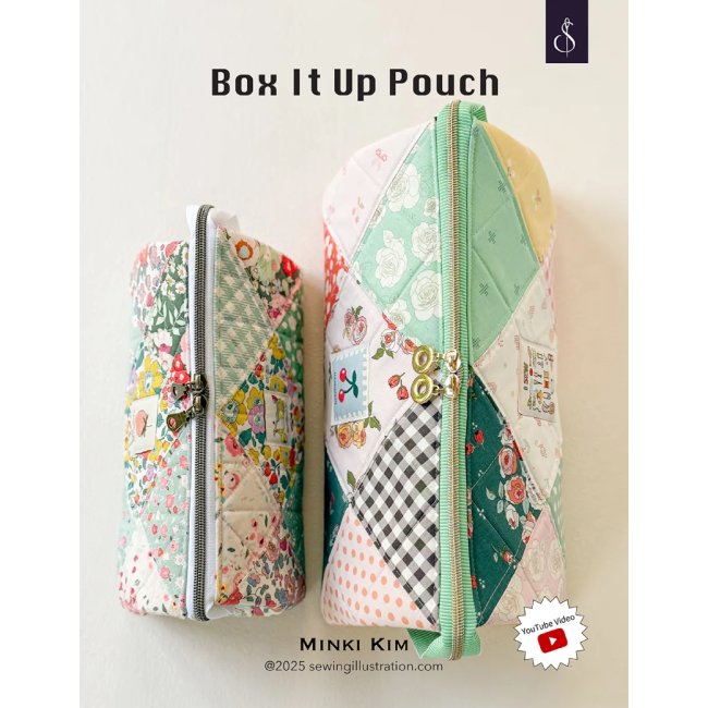 Box It Up Pouch Pattern - Minki Kim - The Quilt Shop