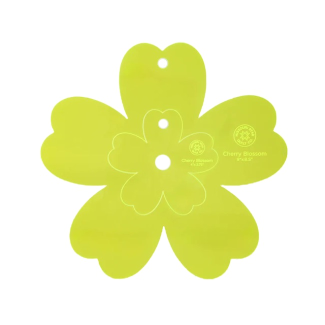 Missouri Star Cherry Blossom Nesting Templates - The Quilt Shop