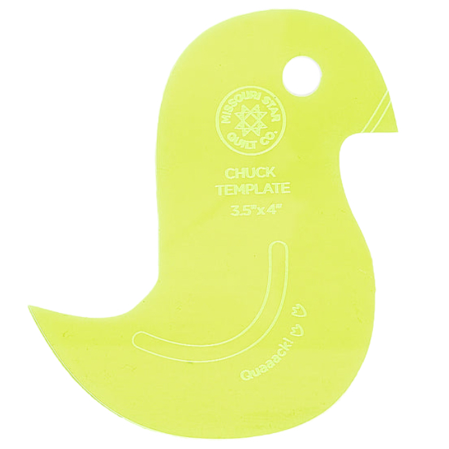 Missouri Quilt Co. - Chuck The Duck Template - The Quilt Shop