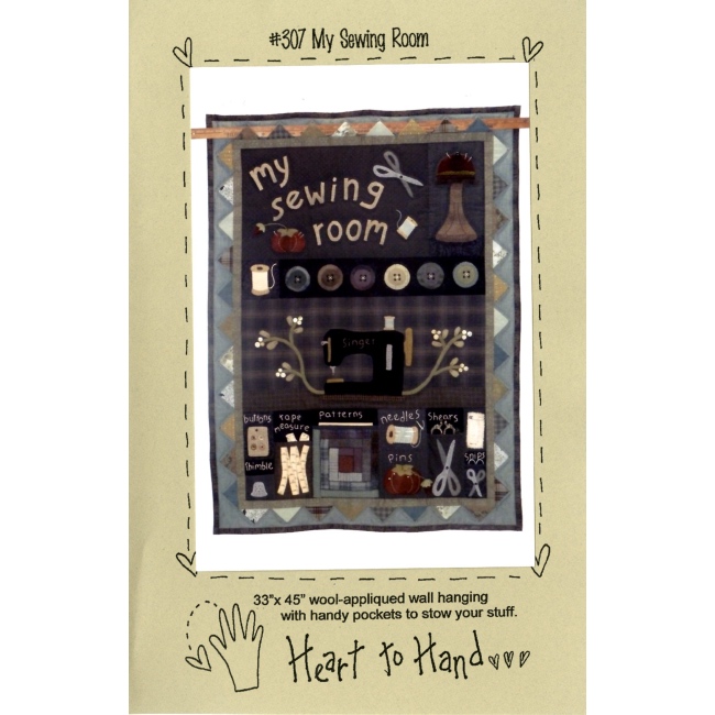 My Sewing Room - Quilt Pattern - Heart To Hand - The Quilt Shop