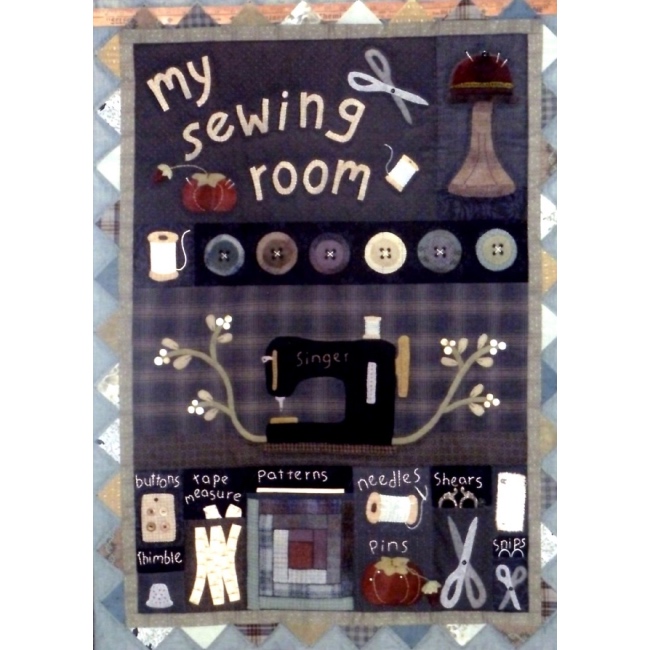 My Sewing Room - Quilt Pattern - Heart To Hand - The Quilt Shop