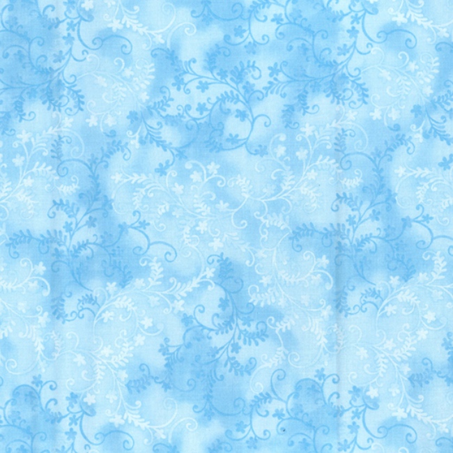 Powder Blue - Mystic Vine Fabric | The Quilt Shop