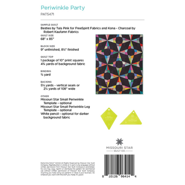 Missouri Star - Periwinkle Party - Quilt Pattern | The Quilt Shop