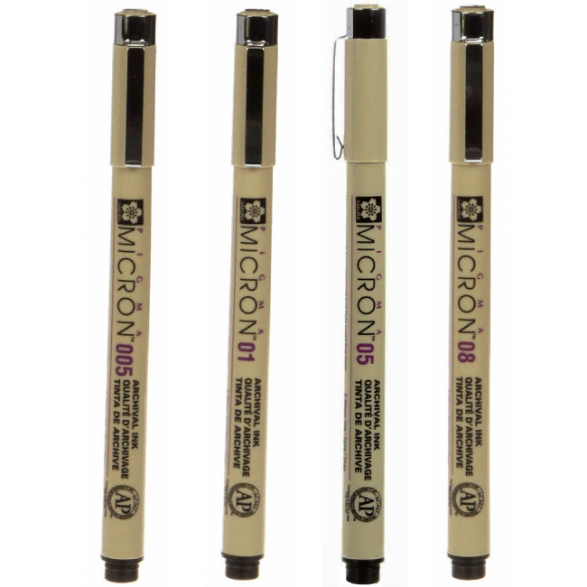 Pigma Micron Pen - Black | The Quilt Shop