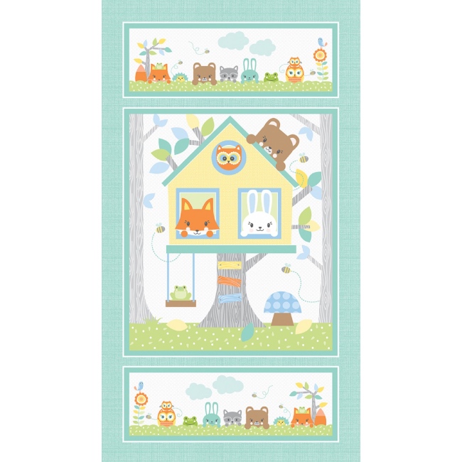 Playhouse Pals Multi Panel | The Quilt Shop