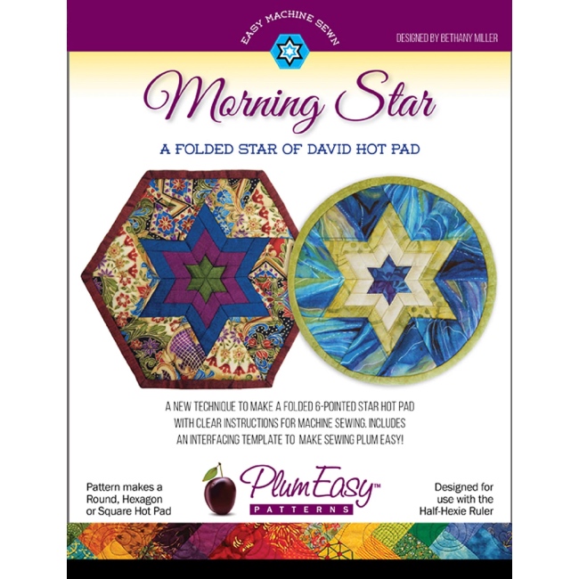 Morning Star Folded Star of David Hot Pad Pattern & Interfacing | The ...