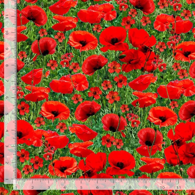 Poppy Field Fabric | The Quilt Shop