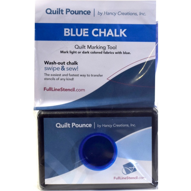 Ultimate Pounce Powder Pad for Quilt Stencils - Blue | The Quilt Shop
