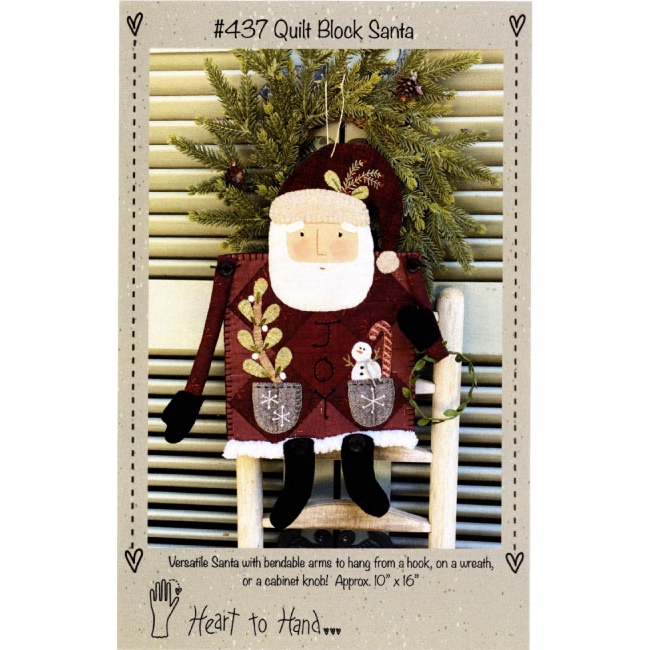 Quilt Block Santa Pattern | The Quilt Shop