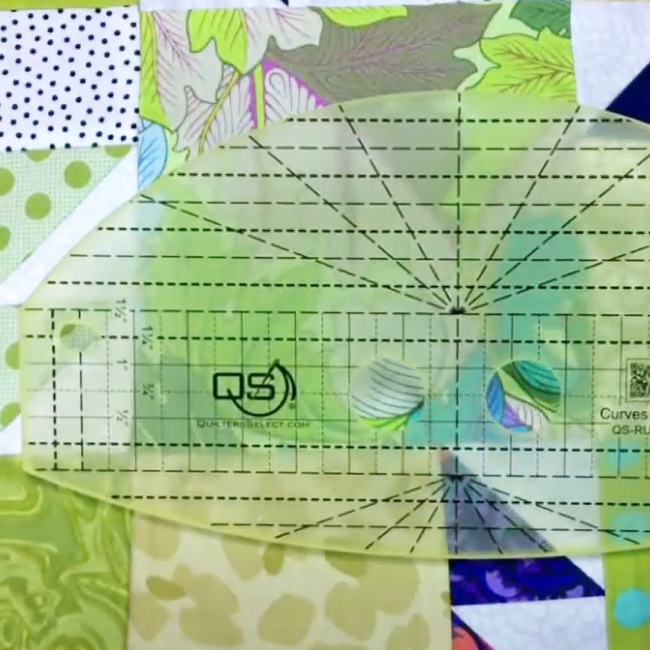 Quilters Select - Machine Quilting Ruler - Curves & Arcs | The Quilt Shop