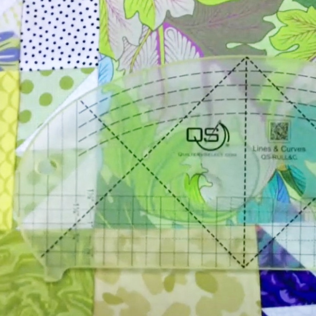 Quilters Select - Machine Quilting Ruler - Lines & Curves | The Quilt Shop