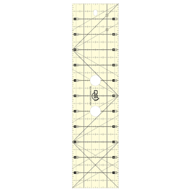 Quilters Select - Machine Quilting Ruler - 3in x 12in Precision Ruler ...