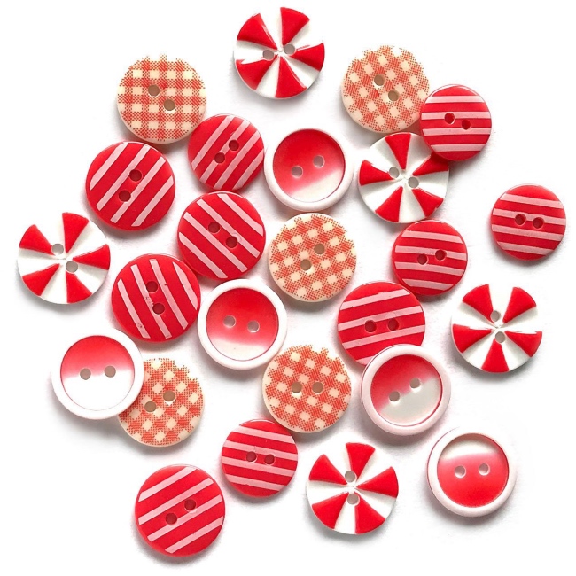 Red Carpet Buttons | The Quilt Shop