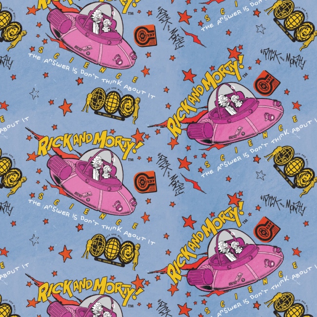 Rick & Morty - Universe Fabric - Camelot - The Quilt Shop
