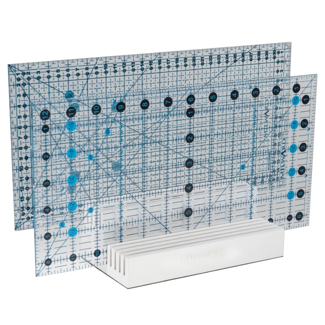 Ruler Rack White - Milward - The Quilt Shop